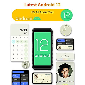 Ulefone Power Armor X11 Pro Rugged Smartphones Unlocked, IP69K Waterproof Phone, 8150mAh Battery, Android 12, 8-Core 8GB+64GB, 16MP AI Camera, 5.45'' HD+, 3-Card Slots, Dual 4G, GPS, NFC