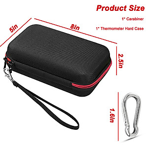 ZLiT EVA Shockproof Waterproof Storage Bag Carrying Case (Red)