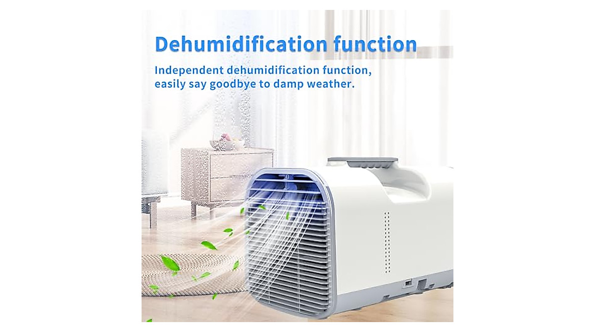 Coplax Portable AC: 5100BTU Fast Cooling for RVs, Tents & Home