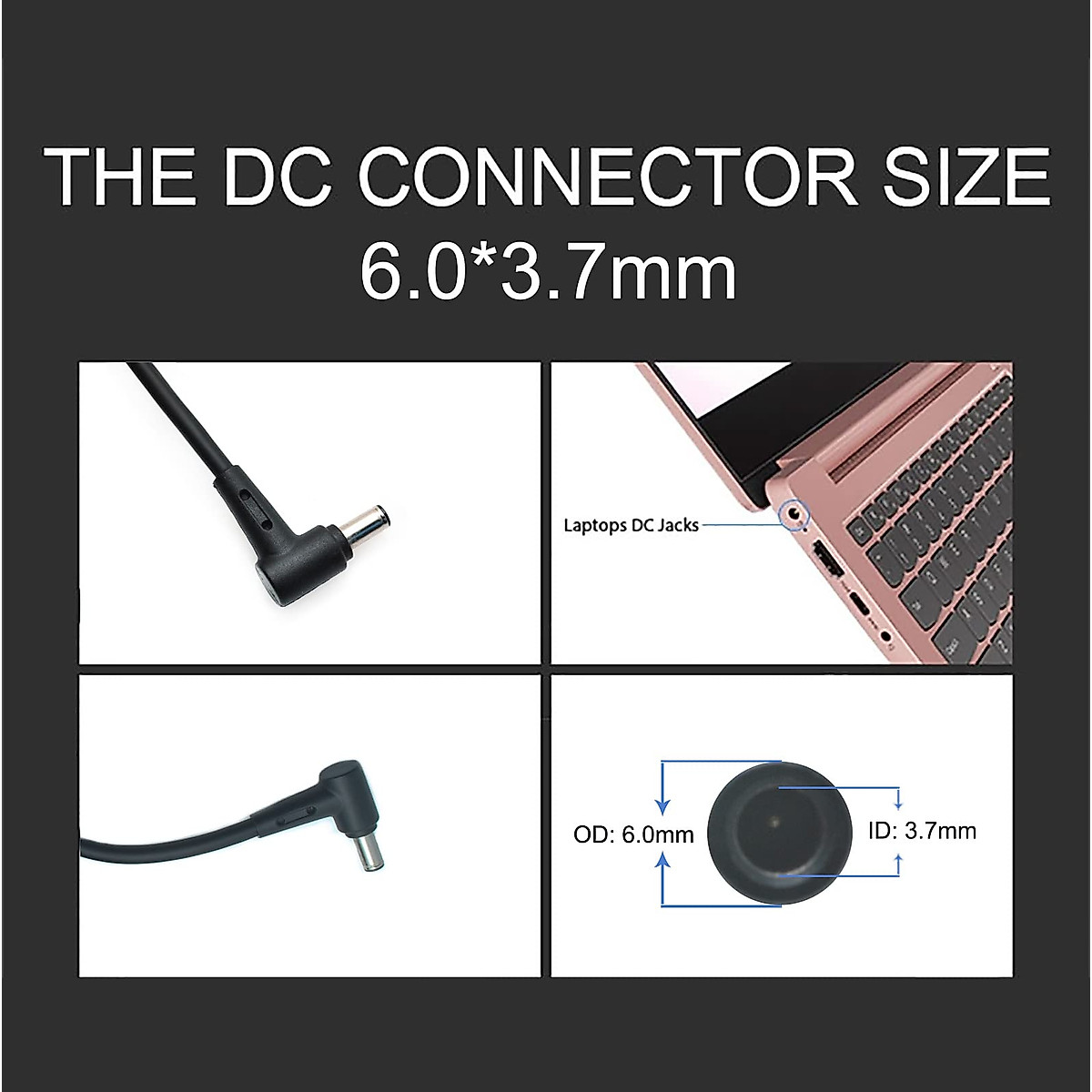 ADP-240EB B 20V 12A A20-240P1A AC Adapter Power Supply 240W for ASUS ROG Zephyrus Duo 15 GX550LXS, M16 GU603HM, ROG Zephyrus G14 G15 G16 S15 S17 G533 G533QS G733QM GA4A01Q Gaming Laptop Charger