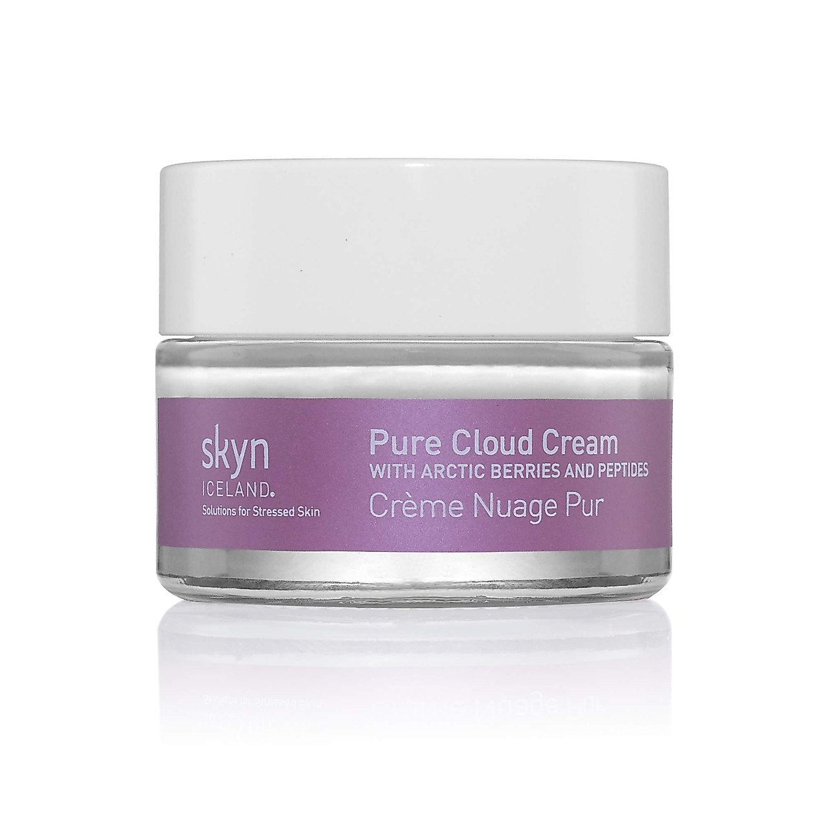 skyn ICELAND Pure Cloud Cream: Daily Moisturizer to Visibly Plump & Calm Sensitive Skin, 50g / 1.7 oz