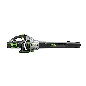 EGO Power+ LB7654 765 CFM Variable-Speed 56-Volt Lithium-ion Cordless Leaf Blower with Shoulder Strap, 5.0Ah Battery and Charger Included
