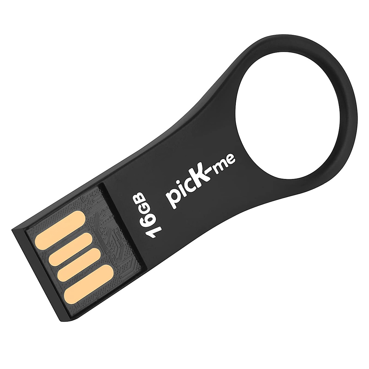 picK-me USB 2.0 Flash Drives, High Speed Thumb Drive Disk Memory Stick, for Data Storage and Share, for Desktop/Laptop/Smart TV/Car Audio etc (16GB, 2 PCS)