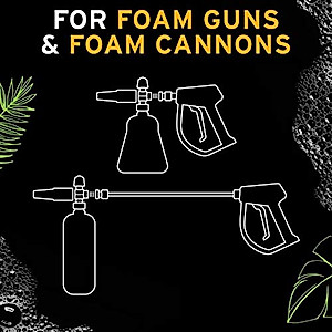 Ethos Foam Party - Concentrated pH Neutral Car Wash Soap - Snow Foam Suds Car Wash Soap - Foam Cannon Soap - Safe For Waxes, Sealants & Coatings (16 OZ)