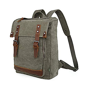TSD Brand Discovery Canvas Backpack (Olive)