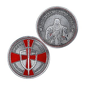 AtSKnSK The Knights Templar Challenge Coin
