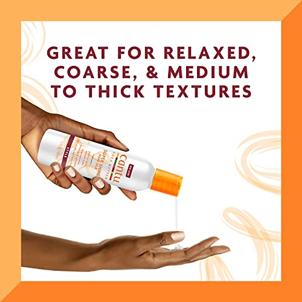 Cantu Super Shine Hair Silk with Shea Butter, 6 fl oz