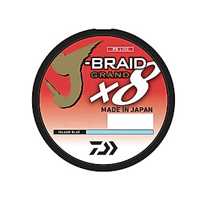 Daiwa J-BRAID GRAND 8X 2,500YDS BULK SPOOL DARK GREEN