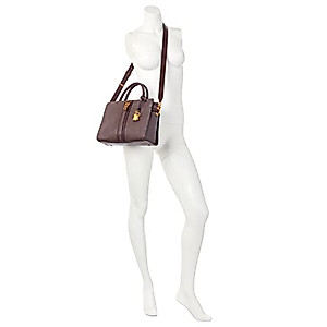 GUESS Ginevra Elite Society Satchel, Brown