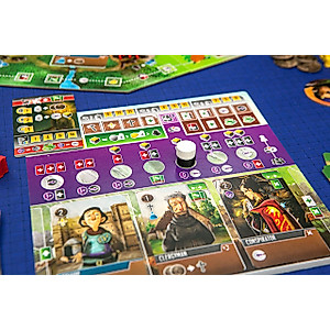 Renegade Game Studios - Viscounts of The West Kingdom (RGS2127), 1-4 Players, Ages 12 and Up, 60-90 min, Strategy Board Game Night for Teens, Adults - Be The Player with The Most Victory Points