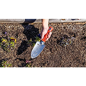 Garden Weasel 91365 Garden Trowel, Garden Shovel Hand Shovel, to Dig, Cultivate, and Plant, Comfort Grip, Weather and Rust Resistant