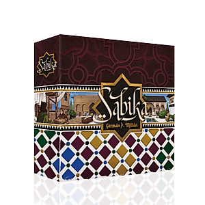 Sabika Board Game - Trade Route Building Strategy Game, Medieval Construction Game, Family Game for Kids and Adults, Ages 14+, 1-4 Players, 60-120 Minute Playtime, Made by Ludonova