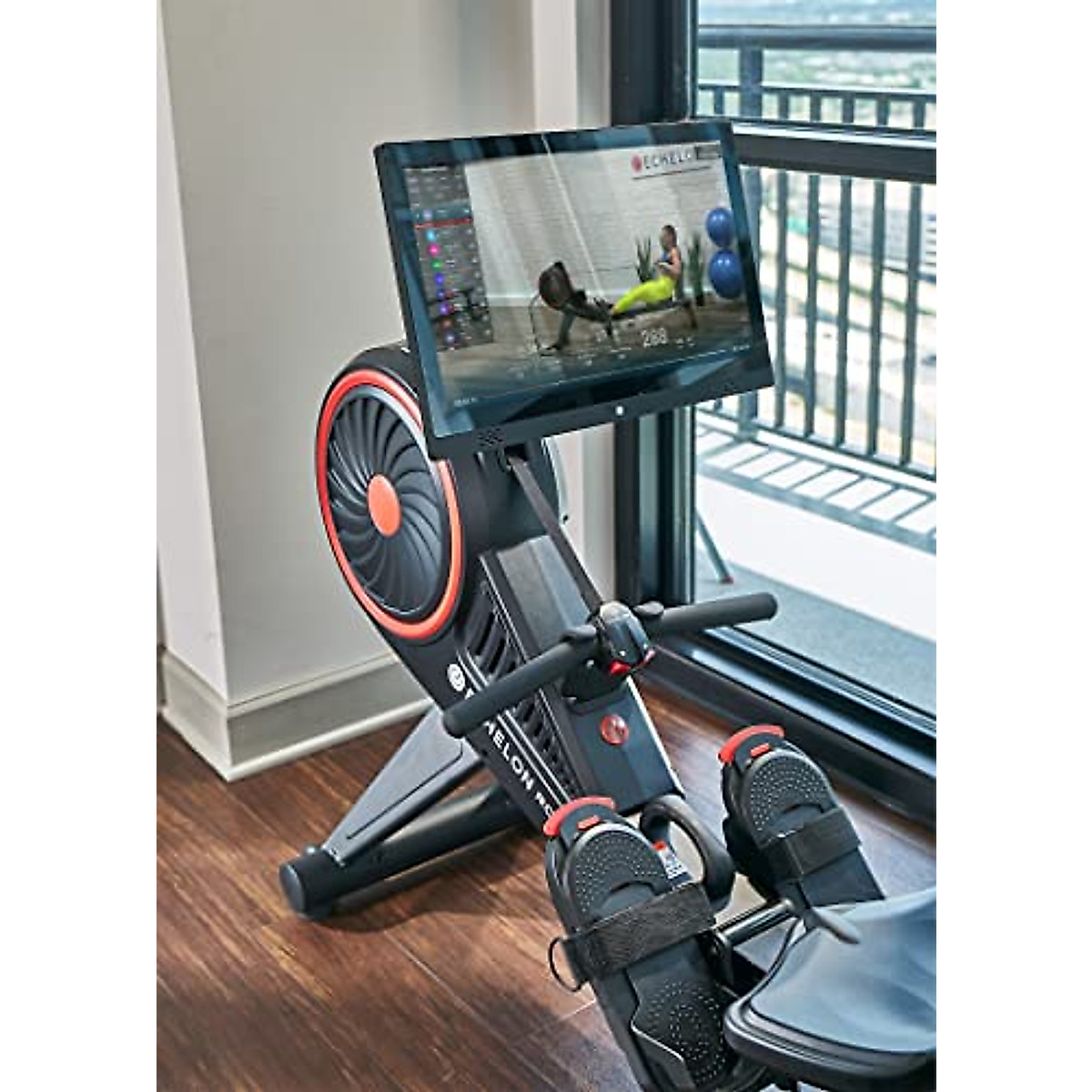 Echelon Row S, + 30-Day Free Echelon Membership, 22in Screen, Indoor Rowing Machine, Rower for Home Gym, Live and On-Demand Classes, Total Body Workout, Low Impact, (Renewed Premium)