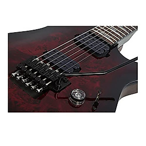 Schecter Omen Elite-6 FR Electric Guitar - Black Cherry Burst