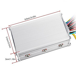 Yinhing Ebike Controller, Motor Controller, Waterproof LCD Display Panel Electric Scooter Brushless Controller Kit (36V/48V 250W/350W)