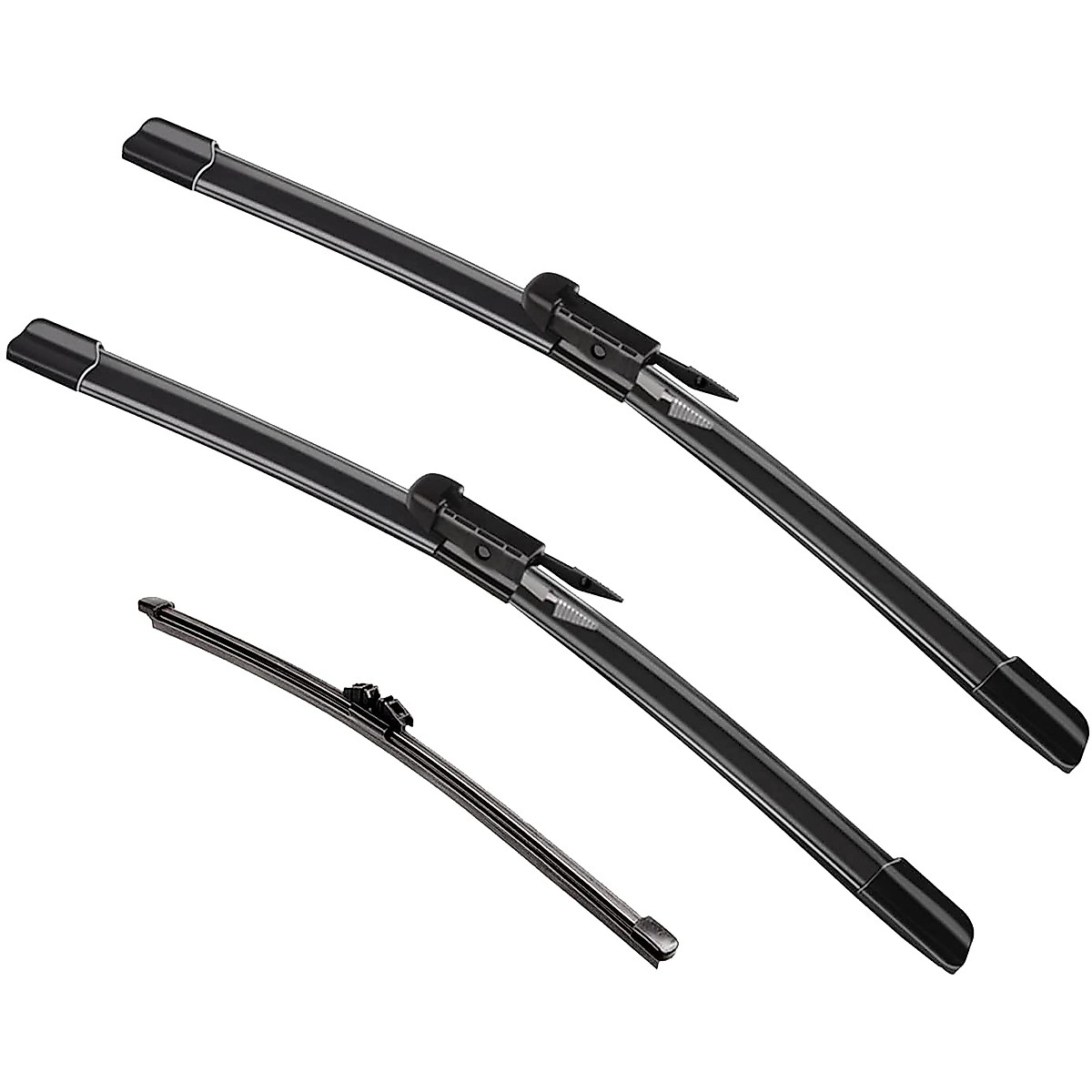 3 Factory Wiper Blades Replacement For Ford Explorer 2011-2023 Police Interceptor Utility 2013-2023 -Original Equipment Windshield Wiper Blade Set - 26"+22"+11" (Set of 3)
