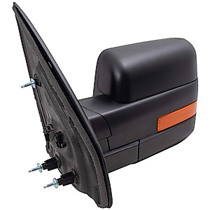 Brock Drivers Power Side View Mirror Heated Signal Reflector Spotter Glass fits 09-14 Ford F-150 Pickup Truck replaces BL3Z17683CA FO1320407