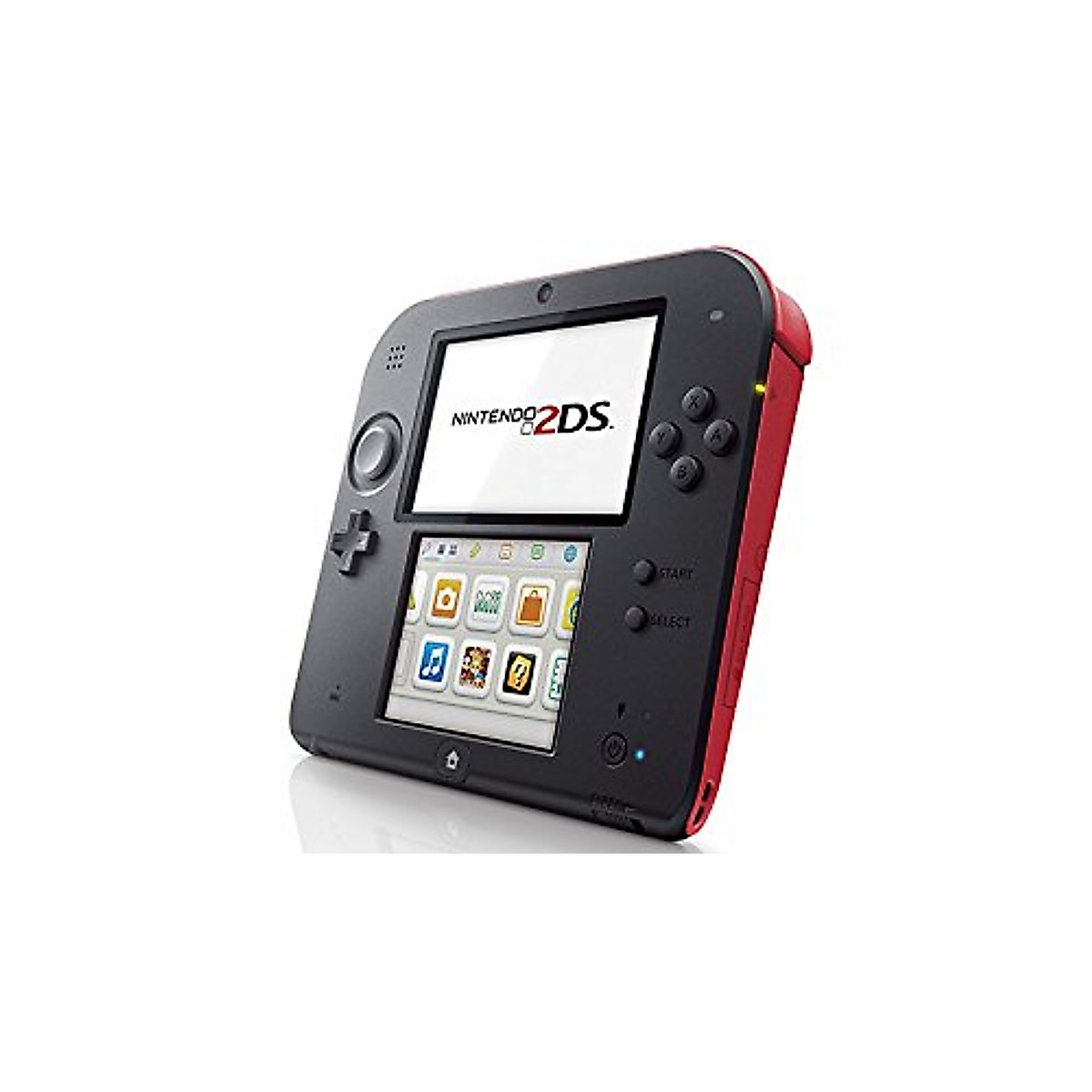 Nintendo 2DS Red Console with Yoshi's New Island Game