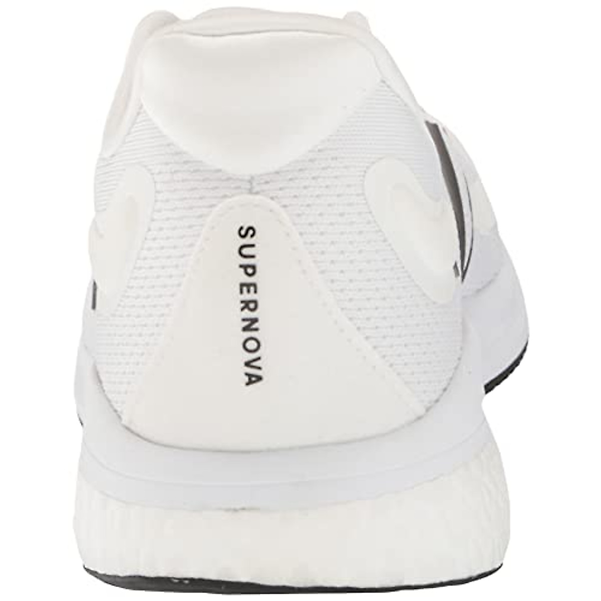 adidas Men's Supernova + Running Shoe, White/Core Black/Dash Grey, 6