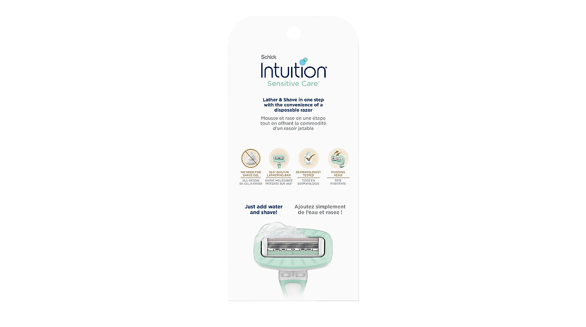 Schick Intuition Sensitive Skin Disposable Razors for Women | Easy ...