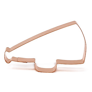 Cheerleader Megaphone Sports Cookie Cutter 5.25 X 2.75 inches - Handcrafted Copper Cookie Cutter by The Fussy Pup