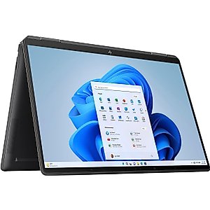 HP Spectre x360 2-in-1 Laptop 2023 13.5” 1920 x 1280 Display, Intel Core i7-1355U, 10-core, Intel Iris Xe Graphics, 16GB LPDDR4, 512GB SSD, Backlit Keyboard, Thunderbolt 4, FP, Windows 11 Home