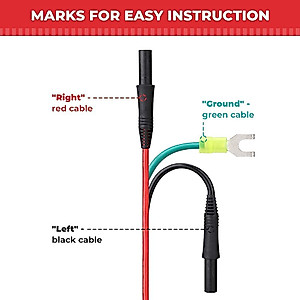 Buddle 2 Items: BougeRV Generator DC Cable for Honda and Generator Parallel Cable for Honda