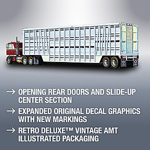 AMT Wilson Livestock Van Trailer 1:25 Scale Model Kit