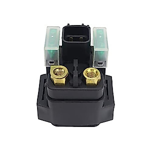 SuLyLa 18808 Starter & Relay Compatible with Suzuki 2004-2009 Quadsport LT-Z250 / Ozark LT-F250 2002-2009, 2012-2014 31100-02C10 410-54046 SMU0058 SMU0059 57-2789 620-025 SA-102 SA-103 495747