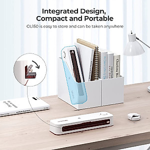 Laminator, Voriah 9 Inch Thermal Laminator Machine, 3 Mins Quick Warm Up Laminating Machine with Paper Cutter, Corner Rounder, 5 Laminating Sheets for Office School Home Use (Upgraded Version)