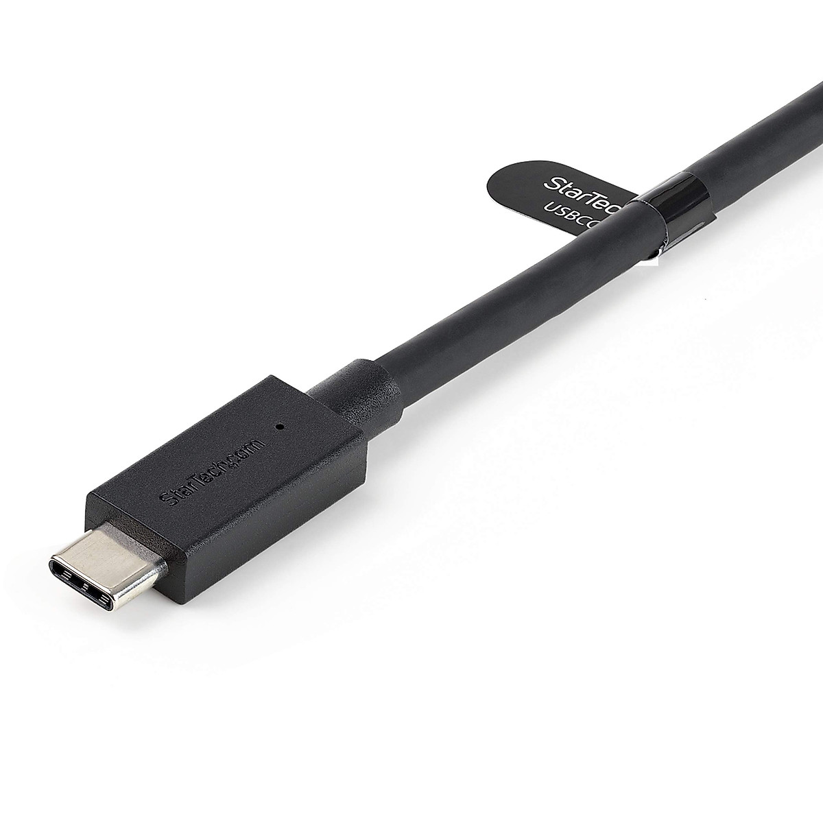 StarTech.com 3ft (1m) USB-C Cable with USB-A Adapter Dongle - Hybrid 2-in-1 USB C Cable w/USB-A - USB-C to USB-C (10Gbps/100W PD), USB-A to USB-C (5Gbps) - Ideal for Hybrid Docking Station (USBCCADP)