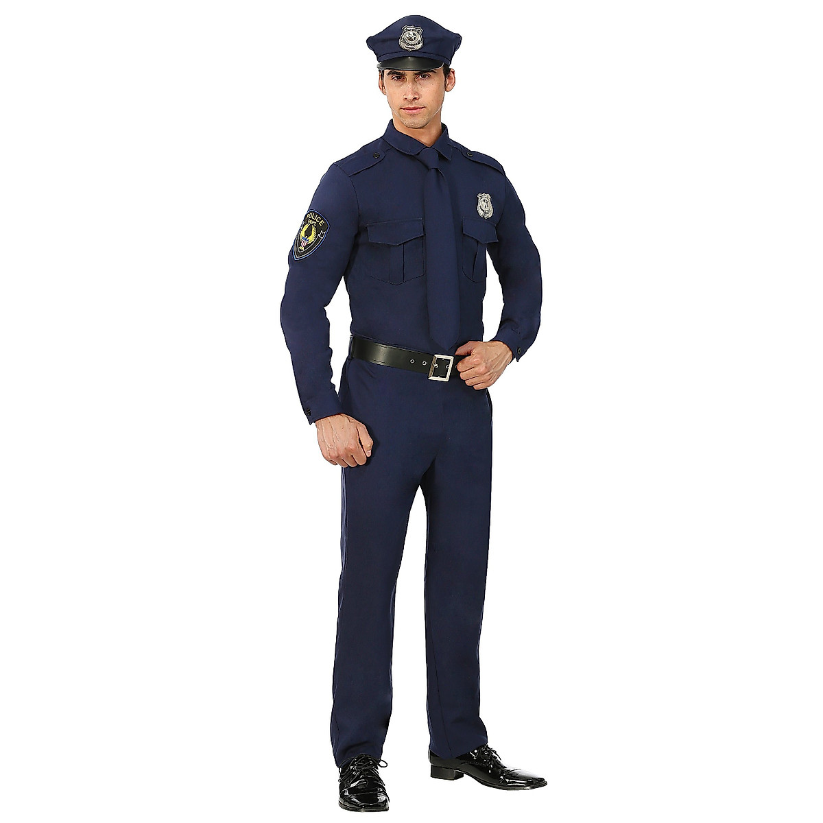 Fun Costumes - Men's Plus Size Police Cop Costume for Men 3X