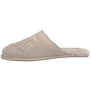 UGG Men's Scuff Graphic Shadow Slipper, Pumice, 11