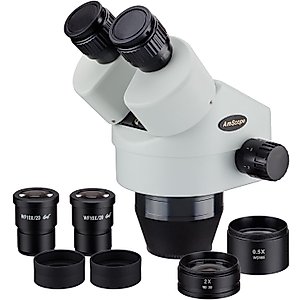 AmScope SM3590B 3.5X-90X Binocular Zoom Power Stereo Microscope Head