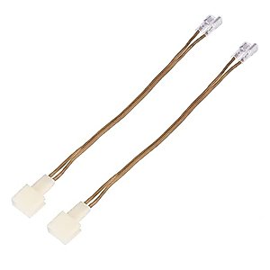 X AUTOHAUX 2pcs Car Speaker Connector Wire Harness Adapter Connector for Toyota for Scion for Lexus for Mitsubishi