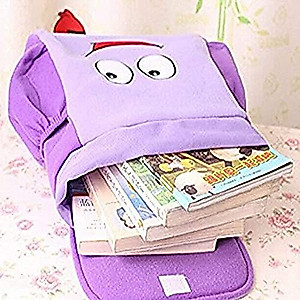 Backpack Explorer Rescue Bag with Map, Purple Backpack School Bookbag Shoulder Bag Laptop Backpack, Purple