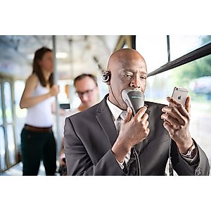 Steno SR Pro-1 is a Pocket Sized Sound Booth. Privately use Speech Technology and Eliminate Background Noise with The Industry Best Voice Isolation Microphone.