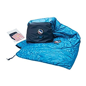 Big Agnes Insulated Tent Comforter (FireLine Eco), Blue/Navy, 90X90