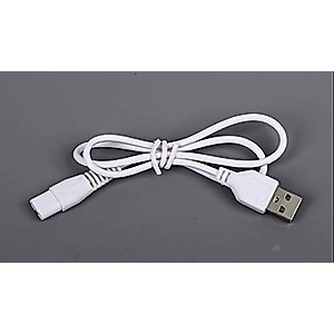 5V Power Cord for Meeteasy Electric Women Hair Shaver Remover Charger Cable