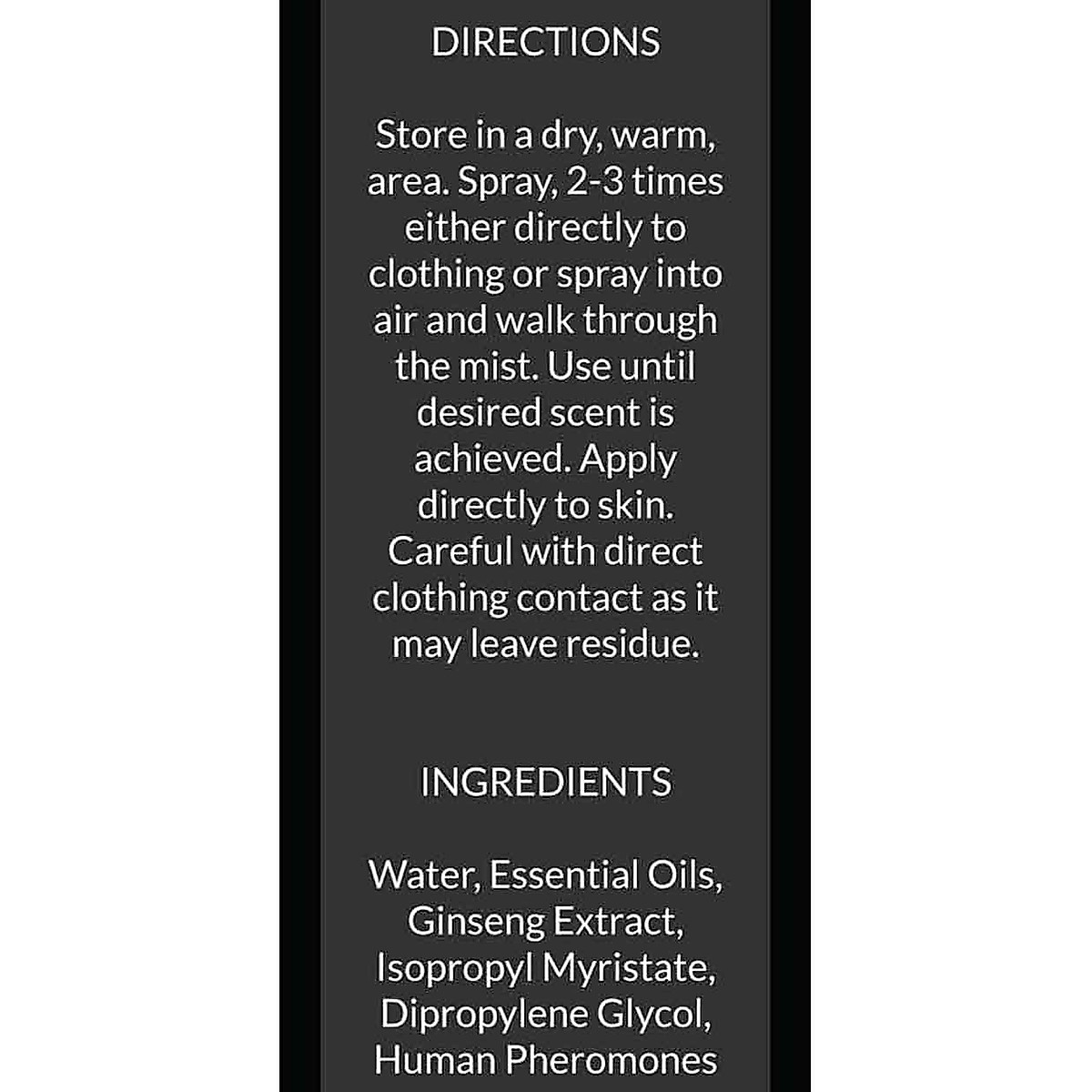 VIROCHEMISTRY Pheromones to Attract Women for Men (Molecule X) Body Spray - Bold, Extra Strength Human Pheromones Fragrance Body Spray - 50ml (Human Grade Pheromones to Attract Women)