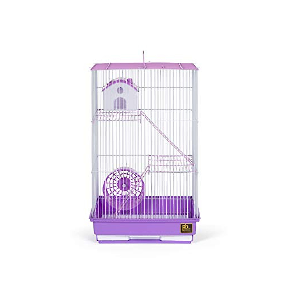 Prevue Pet Products Three-Story Hamster & Gerbil Cage Purple & White SP2030P