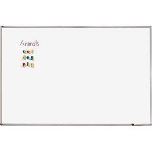 Quartet Whiteboard, Non-Magnetic Dry Erase White Board, 4' x 6', Aluminum Frame (EMA406)