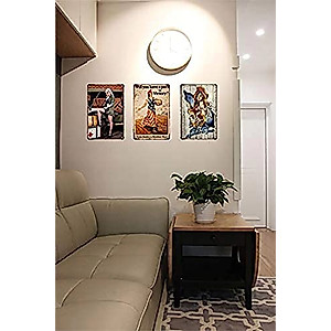 Goose Peace was Never an Option Metal Tin Sign Kitchen Funny Coffee Wall Poster Yard Garden Farm Man Cave 12x8 inch