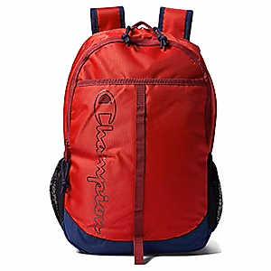 Champion Center Backpack Red/Navy One Size