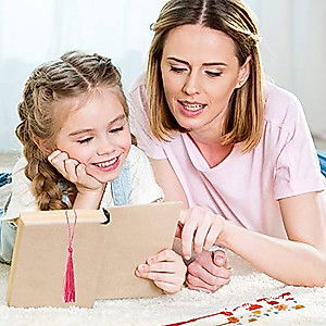 10 PCS Flower Resin Bookmarks Clear Floral Bookmarks Cute Bookmarks Dried Flower Page Marker with Tassels for Book Lovers Reader Teachers Students Women