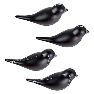 4PCS Bird Wall Hooks Coat Hooks Marble Wall Mounted Hooks Hanging Towels Coat Rack Hat Hooks Hanger Decorative Hooks for Wall Art (4PCSMARBLE)