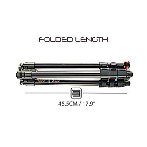 3 Legged Thing Patti Flip Lock Magnesium Alloy Tripod & Tripod Ballhead - Blue/Black (PATTI)