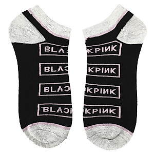 Bioworld Blackpink Group Members Ankle Socks set 5-pack for women