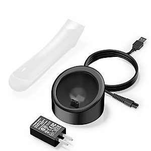 Charging Dock Compatible with MANSCAPED 3.0&2.0 as Replacement for Manscaped Charger Dock with AC Adapter 4.9FT Power Cord for The Lawn Mower 3.0/2.0 and The Weed Whacker Nose and Ear Hair Trimmer