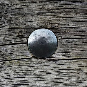 ASMC Industrial 1/4-20 x 2-1/2" Coarse Thread Grade 5 Carriage Bolt - Medium Carbon Steel for Heavy-Duty Fastening - Corrosion-Resistant Black Oxide Finish, Pack of 50